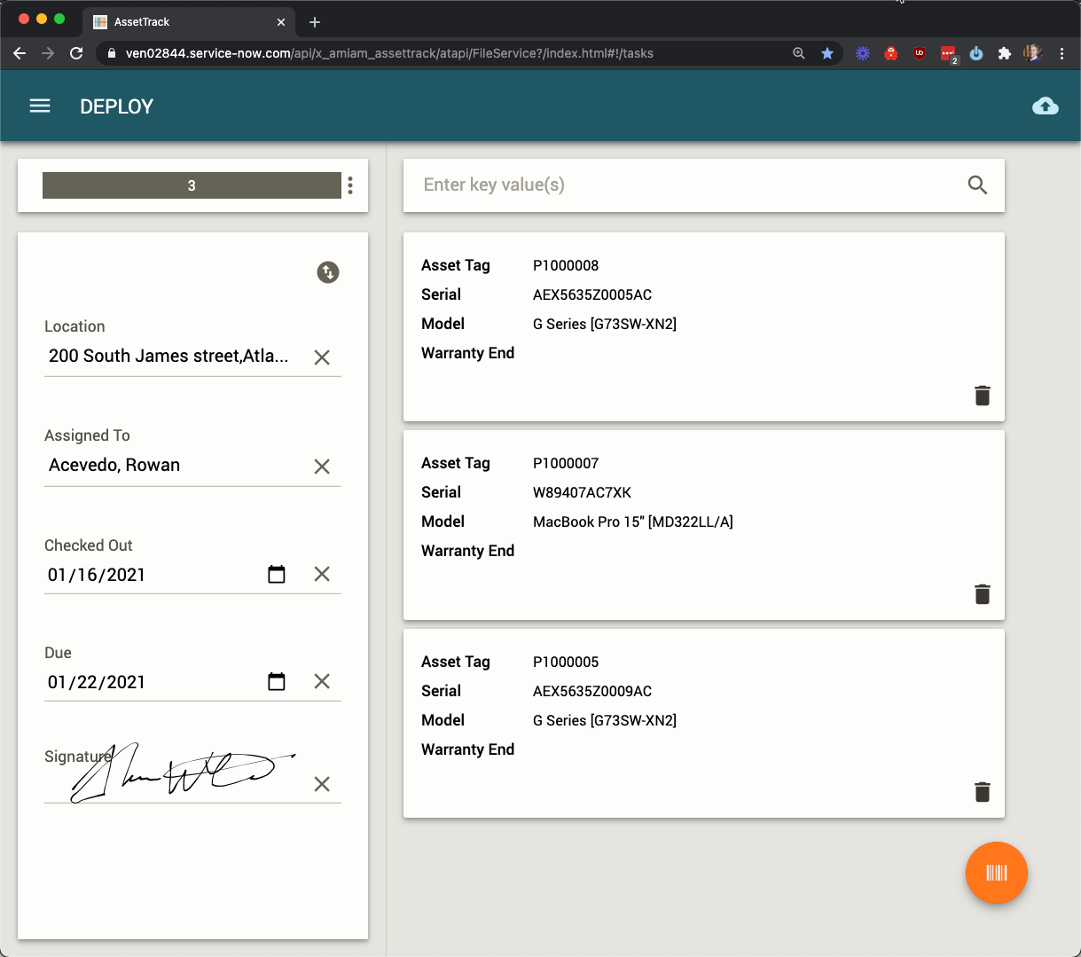 Asset Tracking | Barcode and RFID | Control System